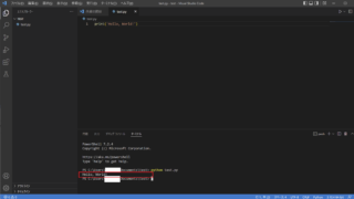 Visual Studio Codeを用いてPythonの開発環境を構築する | prtn-blog