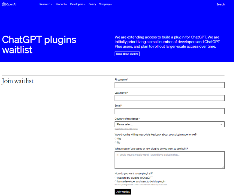ChatGPTのプラグインが登場！できること・順番待ち方法を解説 | prtn-blog
