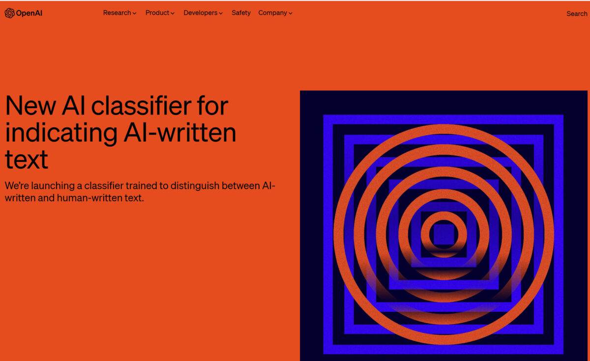【ChatGPT】AIが生成した文章か判定するコピペチェックツール「AI Text Classifier」 | prtn-blog