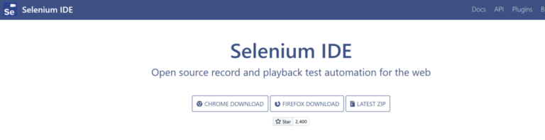 【テスト自動化】プログラミング不要！Selenium IDEの使い方 | prtn-blog