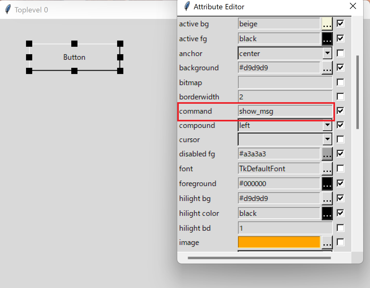 Python TkinterのGUIデザイナーPAGEの使い方【マウス操作で画面が作れる】 | prtn-blog