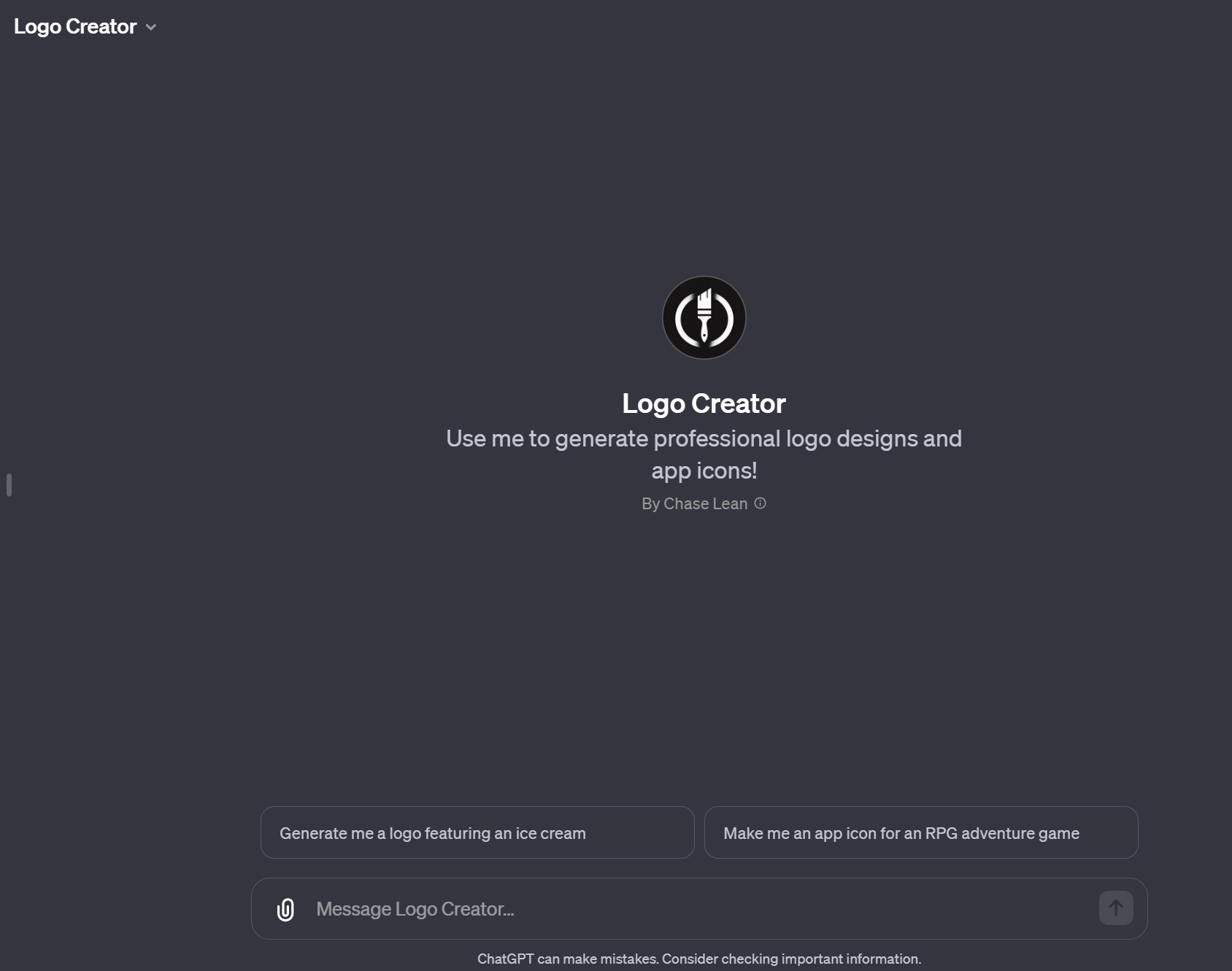 おすすめGPTs「Logo Creator」高品質なロゴを一瞬で生成！使い方と実例を解説 | prtn-blog